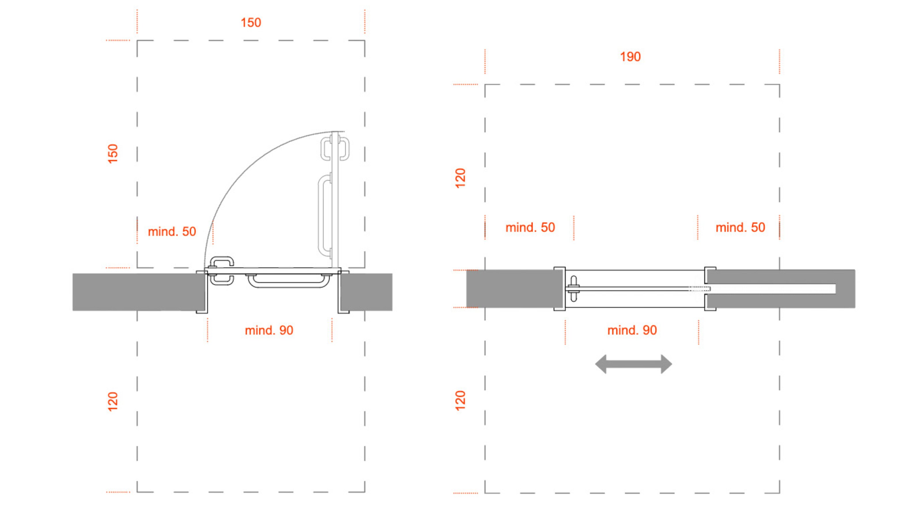 Tur 90 Cm Breit